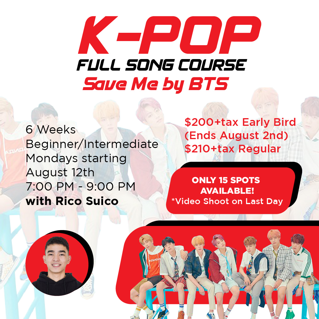 K-POP Full Song Course "Save Me" by BTS with Rico Suico - DanceLifeX ...