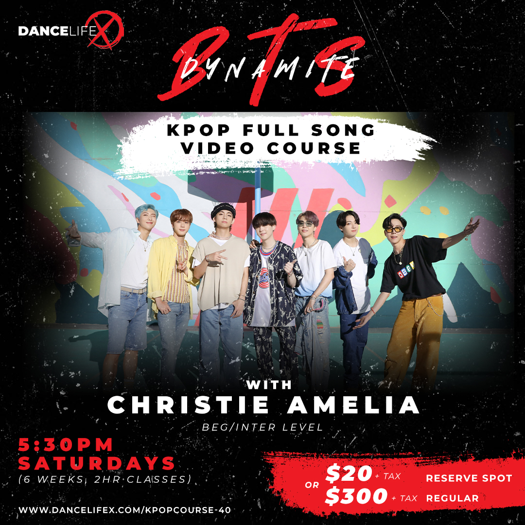 K-POP Full Song Course "Dynamite" by BTS - DanceLifeX Centre | The Best ...